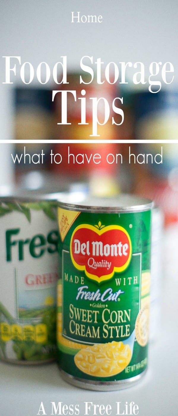 Food Storage Survival Tips | Emergency Food Preparations