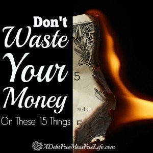 Don't Waste Your Money On These 15 Things - A Mess Free Life