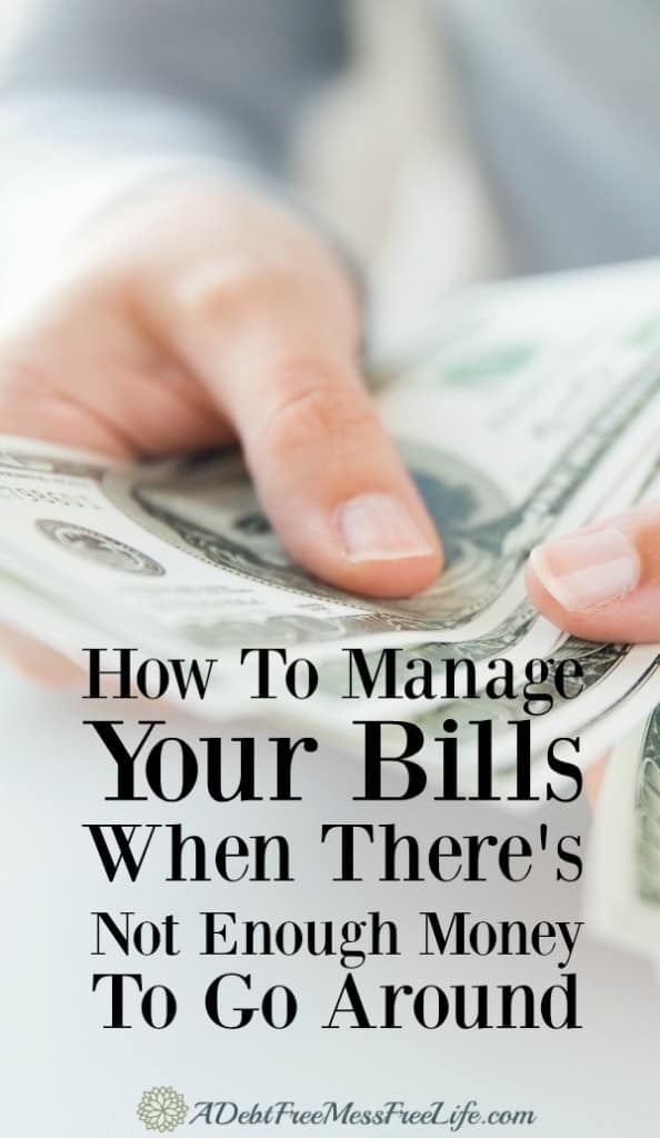 What To Do When There's Not Enough Money To Pay Bills